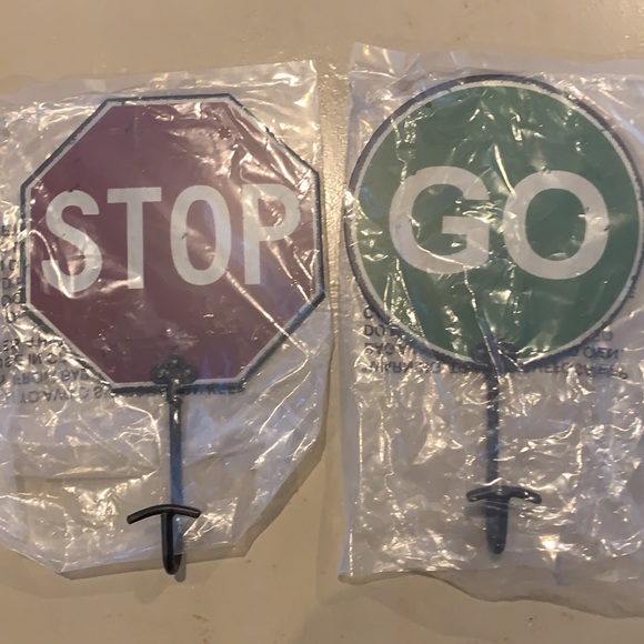 Pottery Barn Kids | Wall Decor | Pottery Barn Traffic Sign Hooks | Poshmark